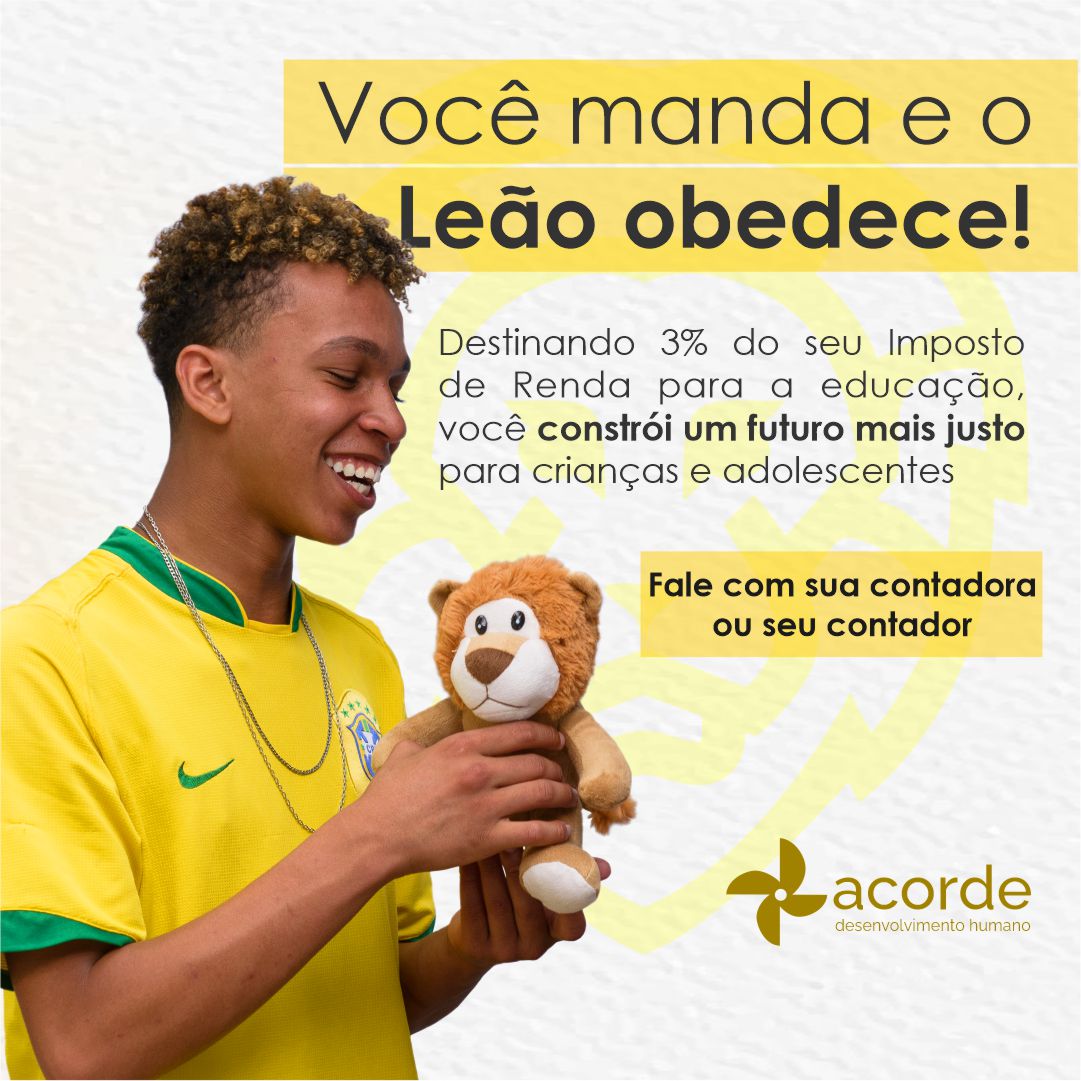 Saiba como sua declaração do Imposto de Renda pode apoiar a educação de ...